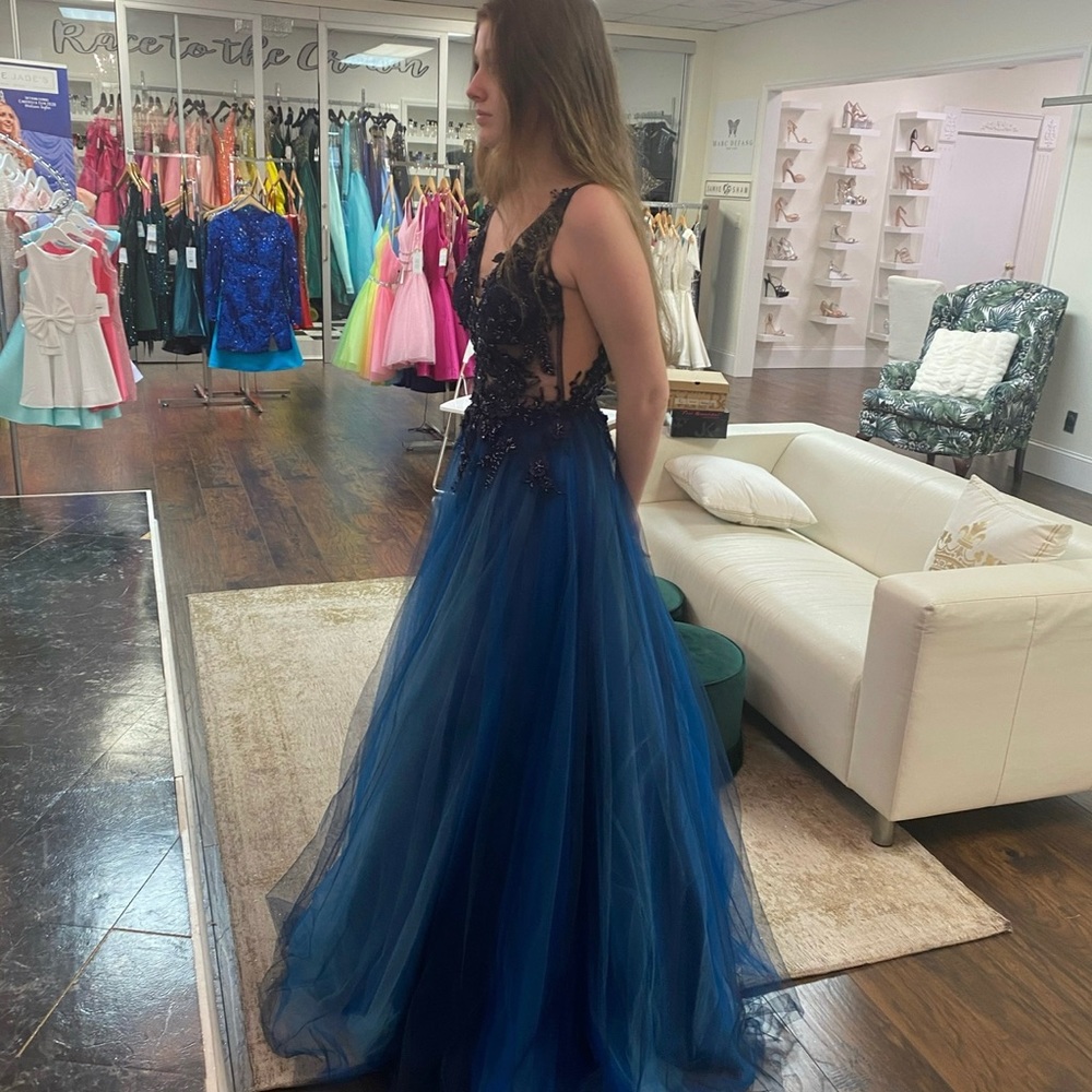 Ashley Lauren Prom Dress - Gem